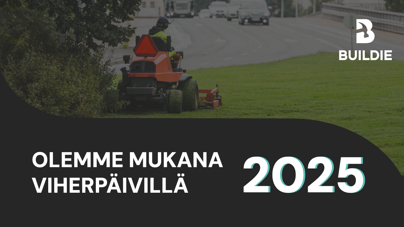 Buildie mukana Viherpäivillä Jyväskylän Paviljongissa